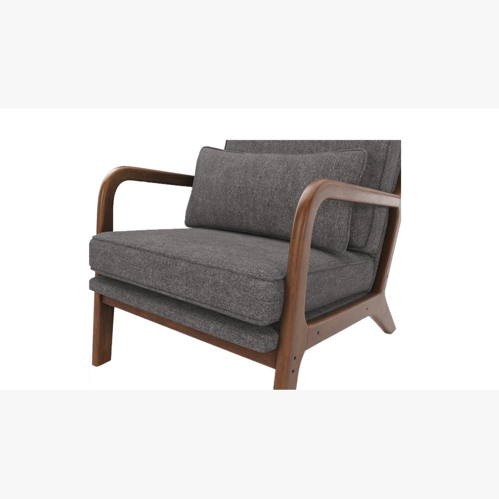 Karl Home Accent Chair 3D model - Download Armchair on 3DModels.org