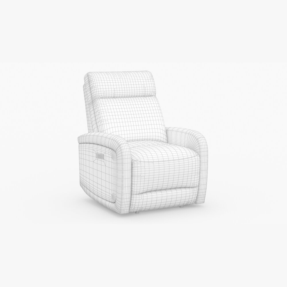 Watson and Whitely Electric Recliner Chair 3D model - Download Armchair ...