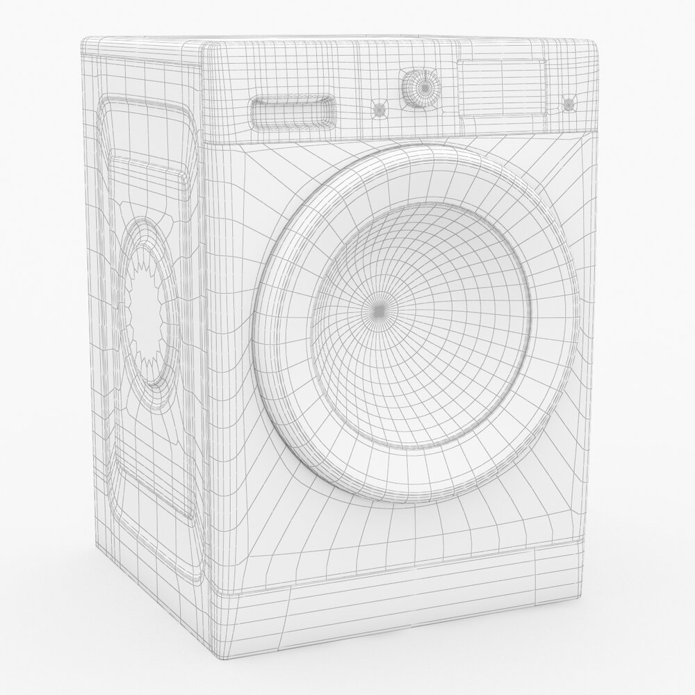 Whirlpool Freshcare Front Load Washing Machine FDLR102 3D model ...