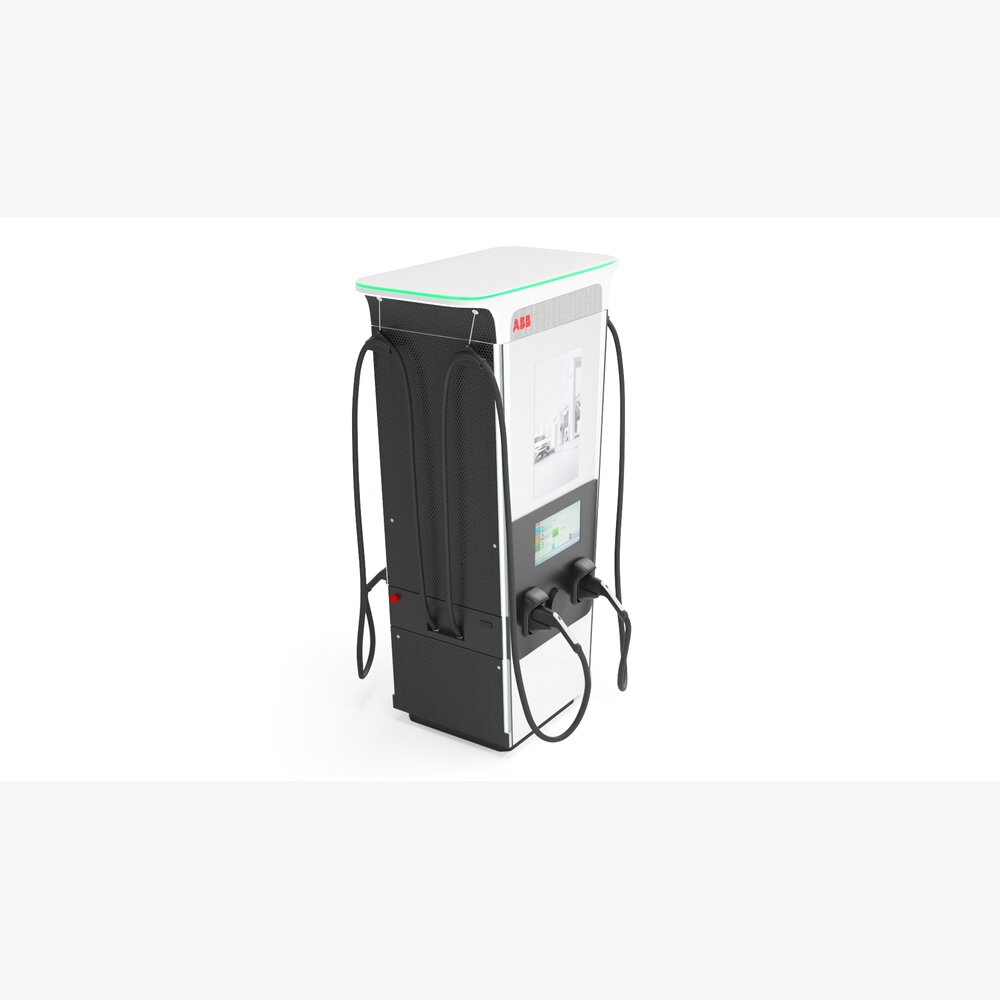 ABB Terra 360 Hypercharger EV Charging Station 3D model - Download ...