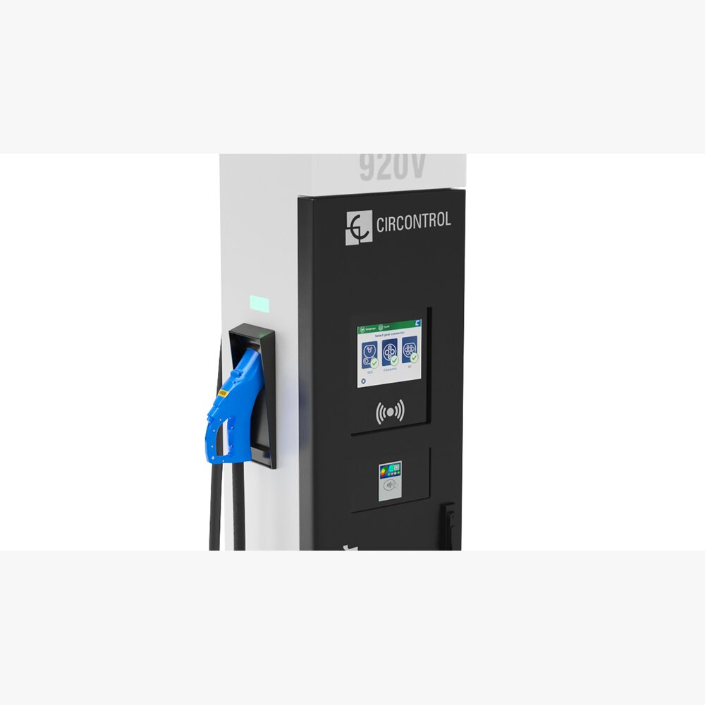 Circutor Raption 150 EV Fast Charging Station 3D model - Download ...