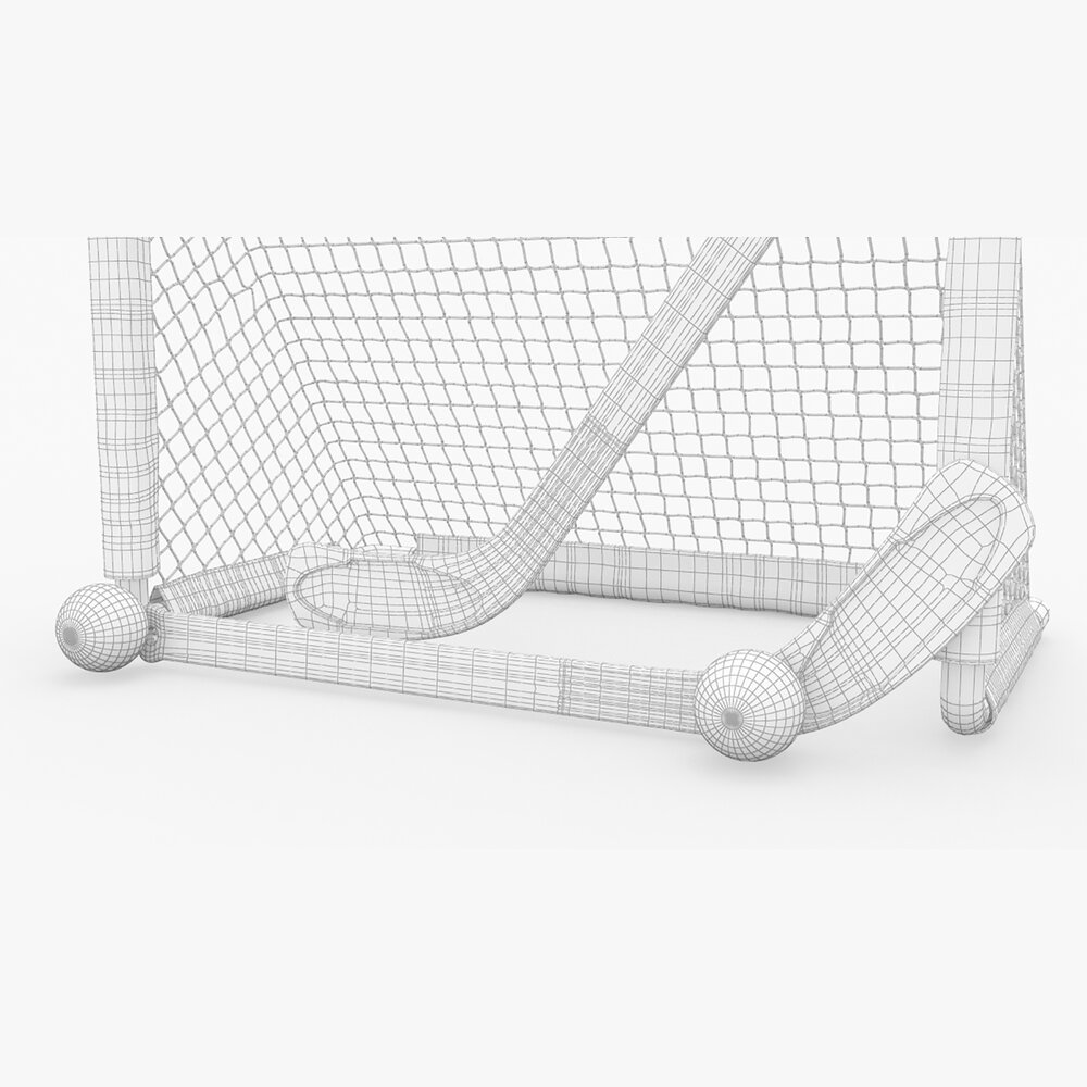 Franklin Sports NHL Kids Mini Hockey Set 3D model - Download Sports ...