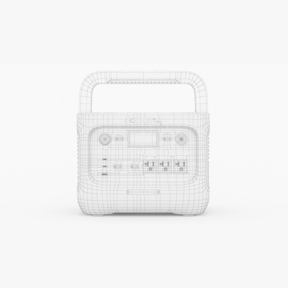 Jackery Explorer 1000 v2 Portable Power Station 3D model - Download ...