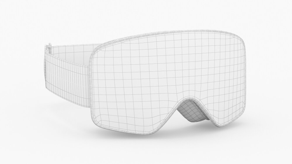 Giro Method Ski Goggle 3D model - Download Sports Equipment on 3DModels.org