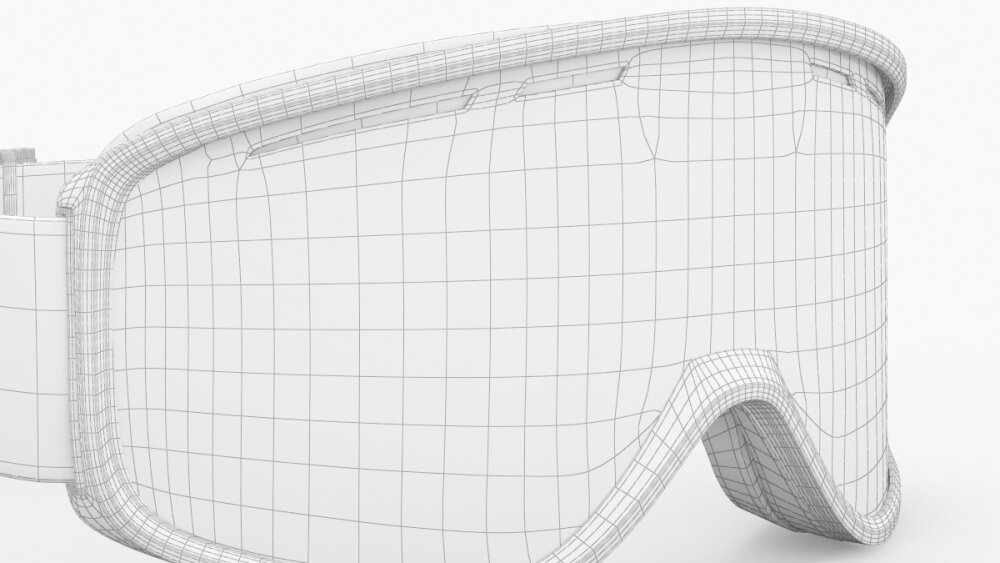 Smith Range Ski Goggles 3D model - Download Sports Equipment on ...