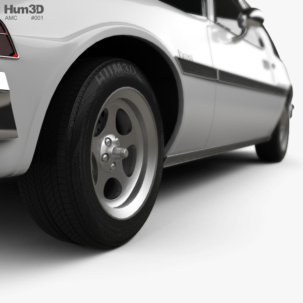AMC Pacer 1975 3D model - Download Hatchback on 3DModels.org