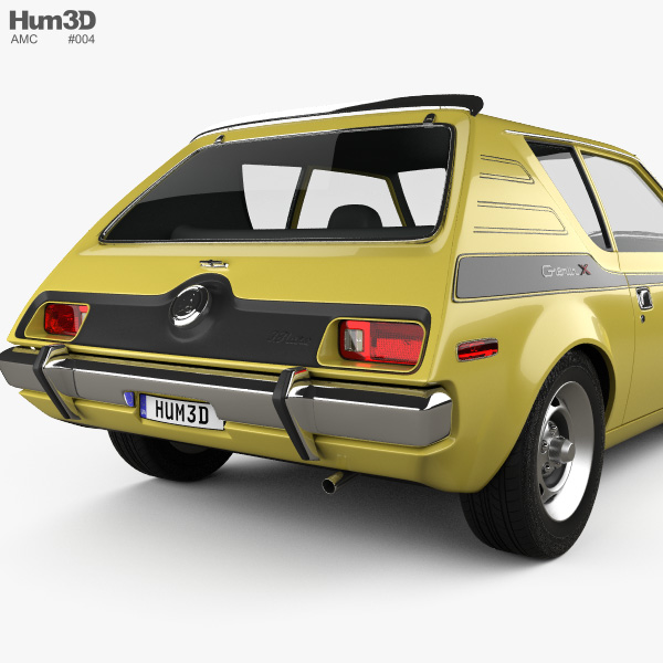 AMC Gremlin 1970 3D model - Download Hatchback on 3DModels.org