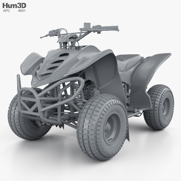 APC Edge 90 ATV 2018 3D model - Download ATV on 3DModels.org