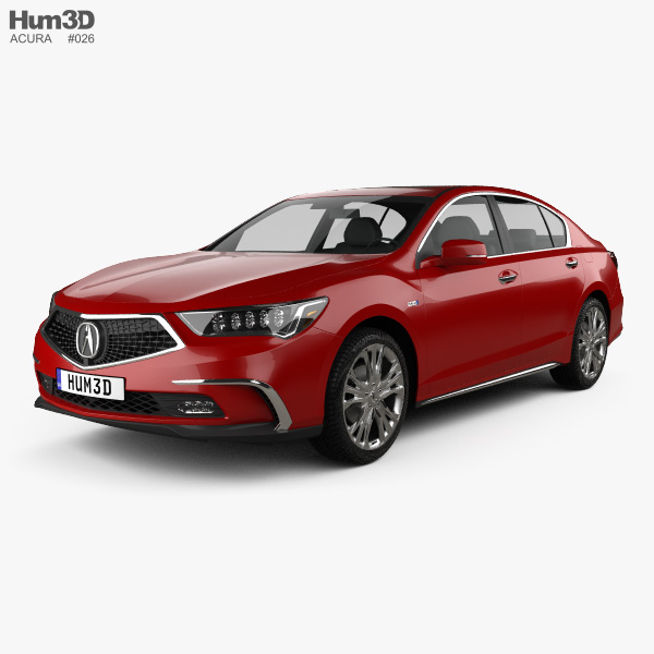 Acura RLX 3D Models Download - 3DModels.org