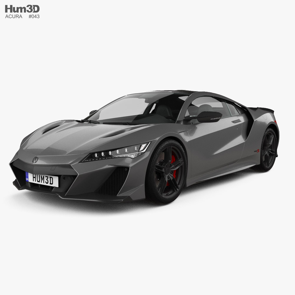 Acura NSX Type S 2025 3D model - Download Sports car on 3DModels.org