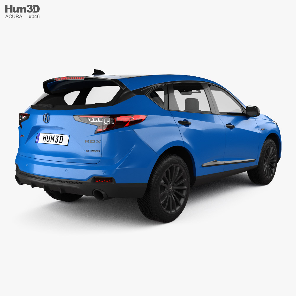 Acura RDX A-spec PMC Edition 2025 Modelo 3D - Descargar Crossover SUV ...