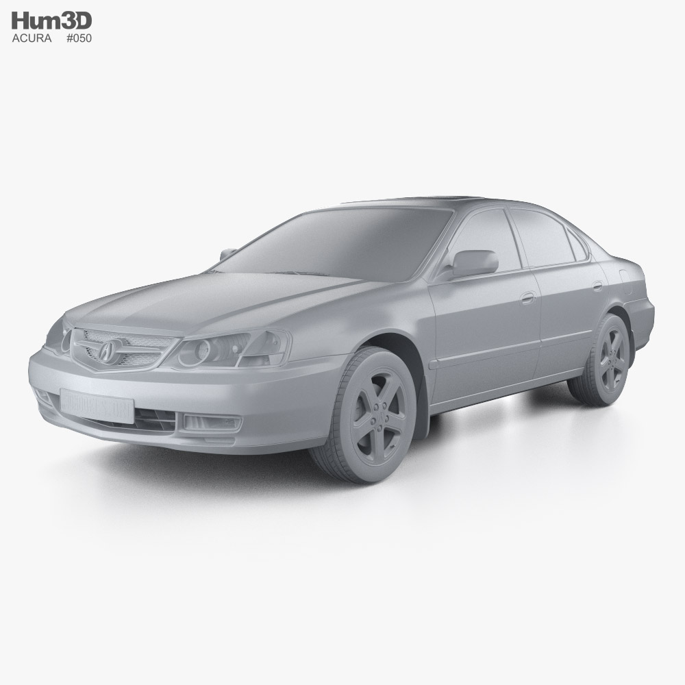 Acura TL 2005 3D model - Download Sedan on 3DModels.org