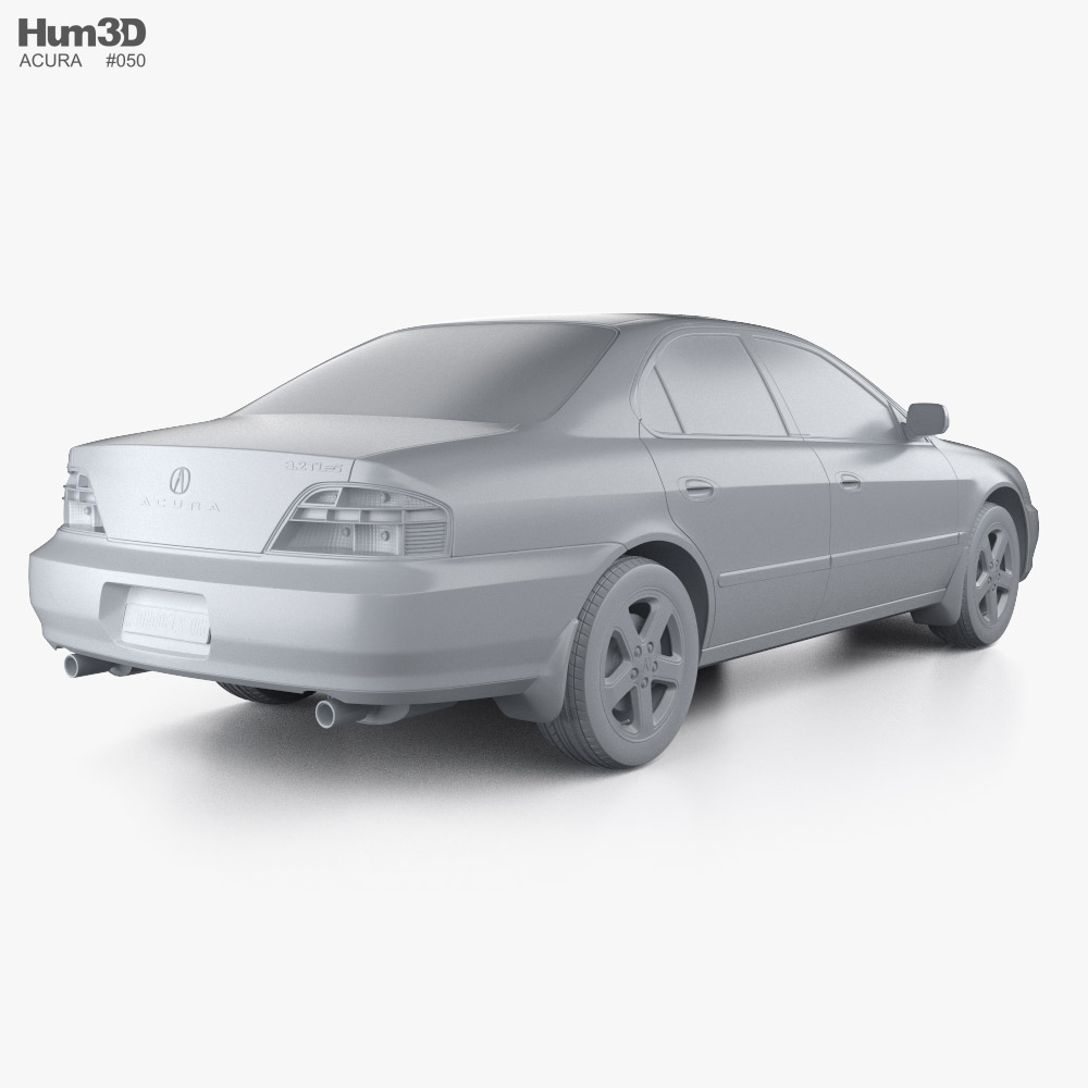 Acura TL 2005 3D model - Download Sedan on 3DModels.org