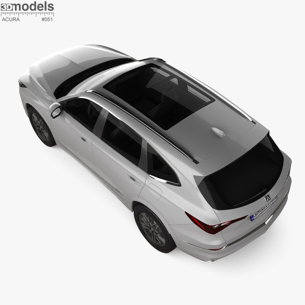 Acura MDX Advance Package 2025 3D model - Download Crossover SUV on ...