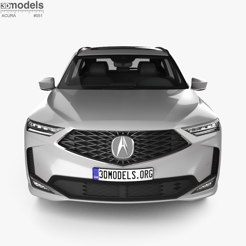 Acura MDX Advance Package 2025 3D model - Download Crossover SUV on ...