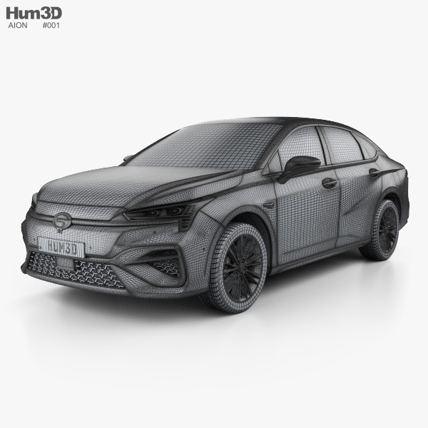 Aion S 2022 3D model - Download Sedan on 3DModels.org