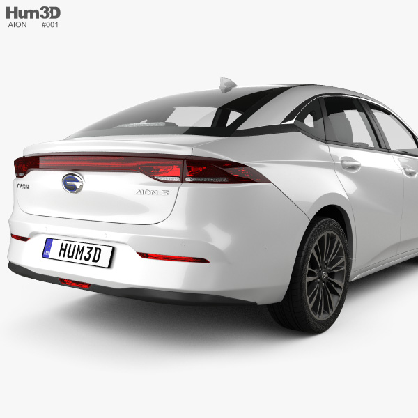 Aion S 2022 3D model - Download Sedan on 3DModels.org
