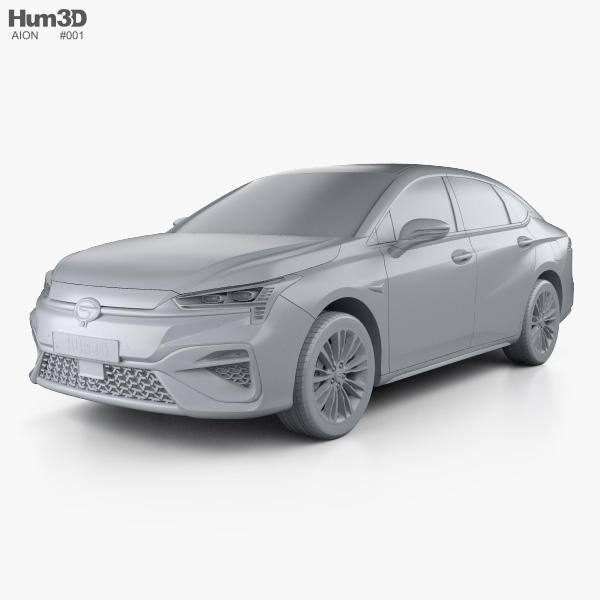 Aion S 2022 3D model - Download Sedan on 3DModels.org