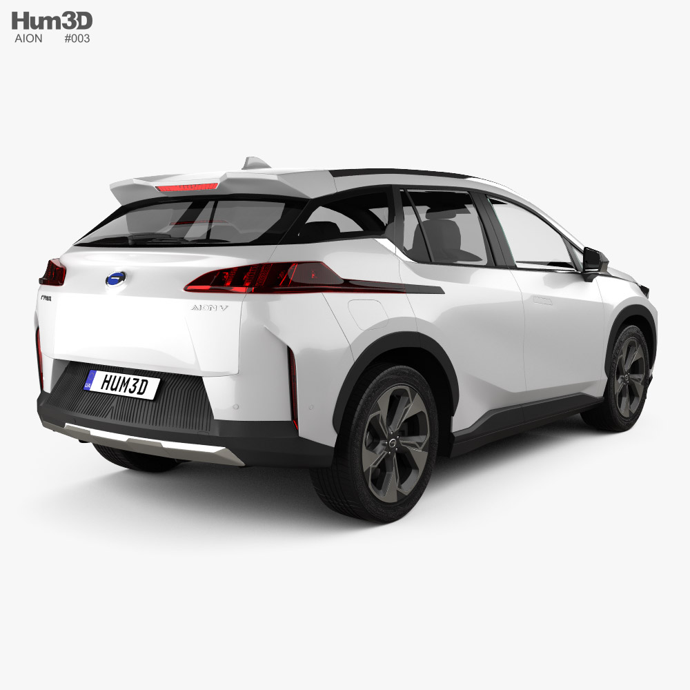 Aion V 2022 3D model - Download Crossover SUV on 3DModels.org