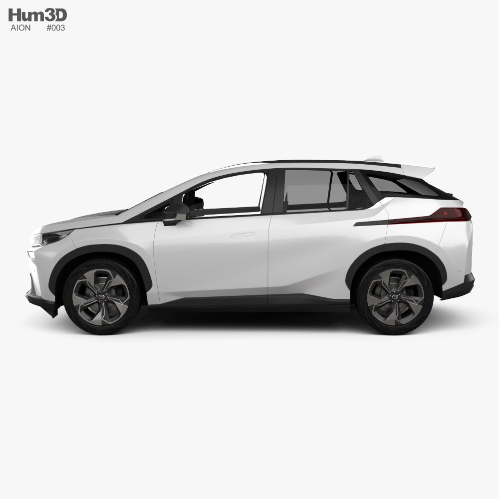 Aion V 2022 3D model - Download Crossover SUV on 3DModels.org