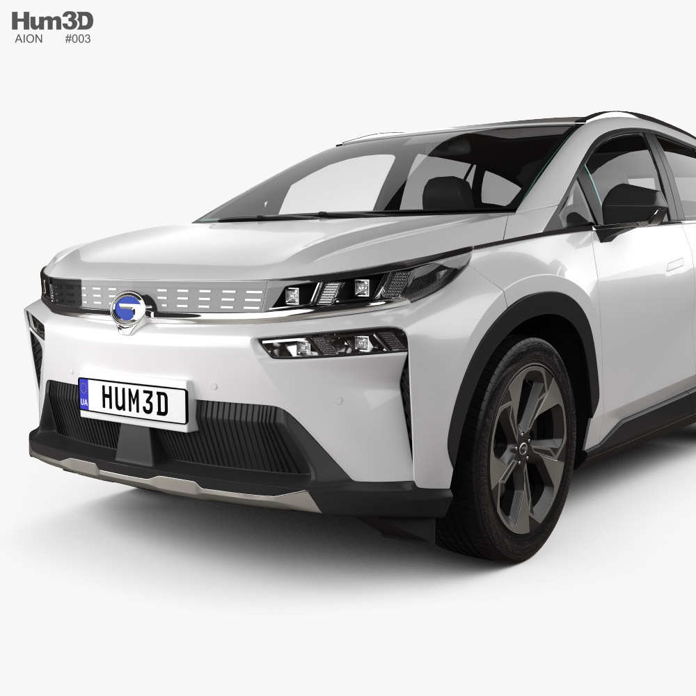 Aion V 2022 3D model - Download Crossover SUV on 3DModels.org