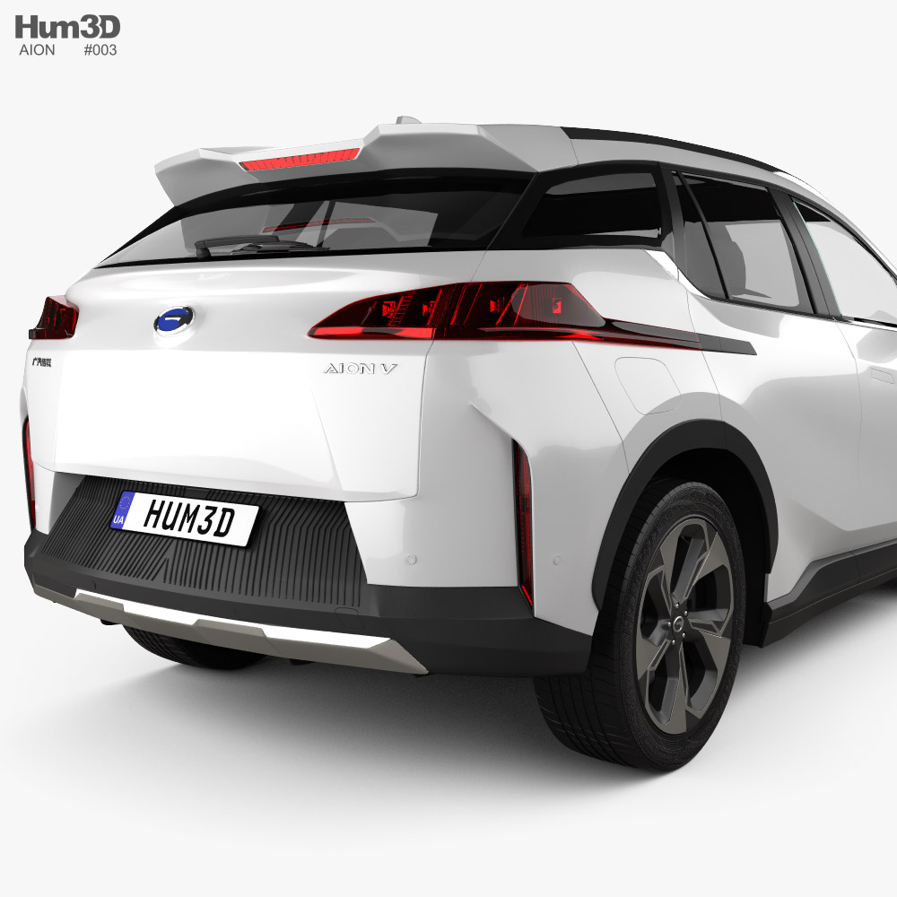 Aion V 2022 3D model - Download Crossover SUV on 3DModels.org