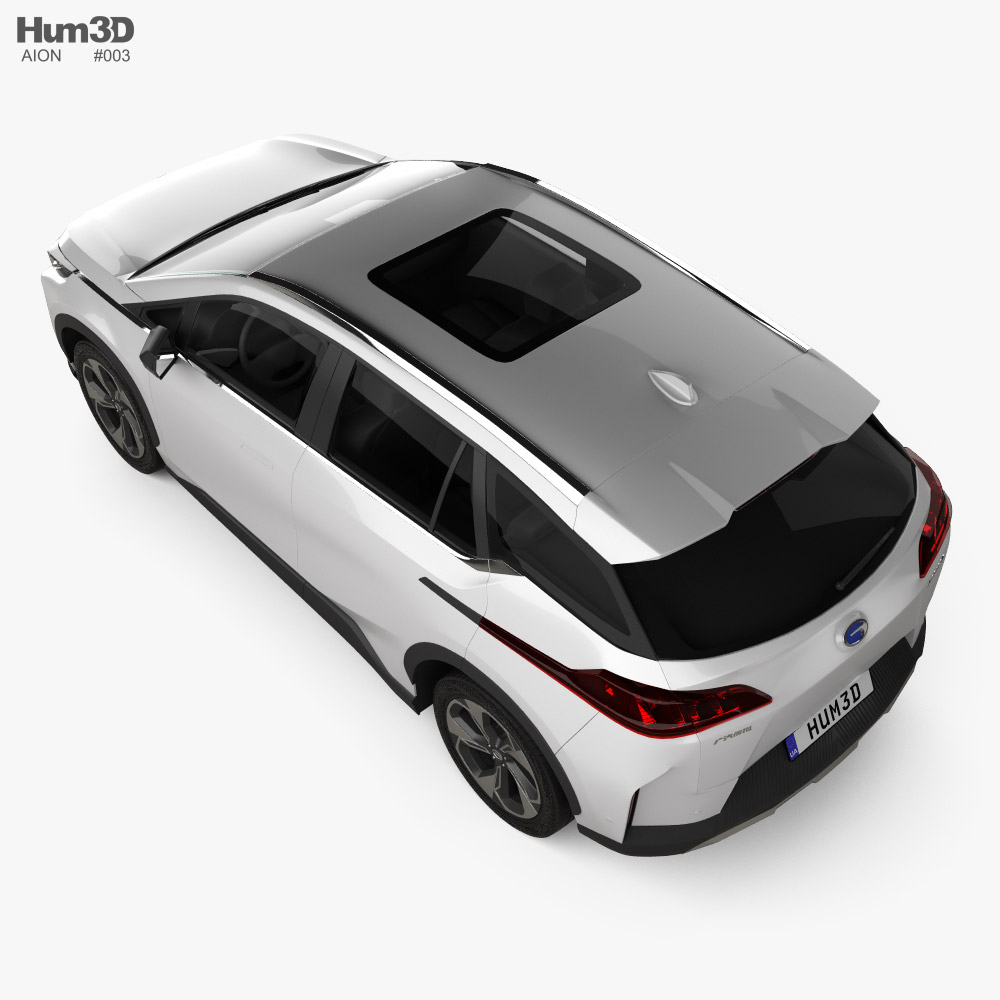 Aion V 2022 3D model - Download Crossover SUV on 3DModels.org