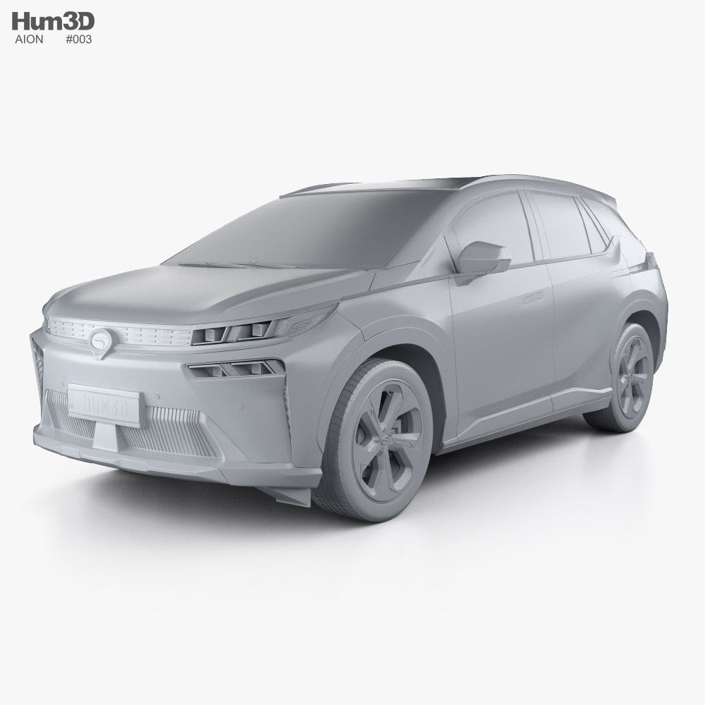 Aion V 2022 3D model - Download Crossover SUV on 3DModels.org