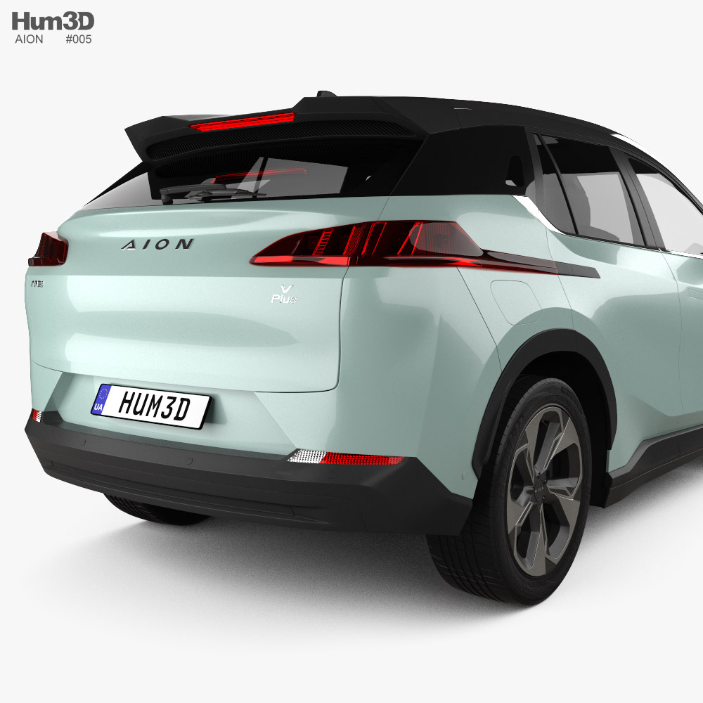 Aion V Plus 2025 3D model - Download Crossover SUV on 3DModels.org