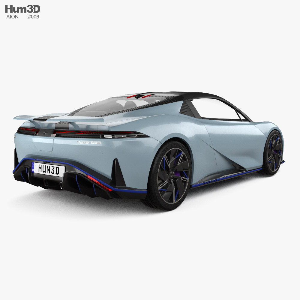 Aion Hyper SSR2 2025 3D model - Download Sports car on 3DModels.org