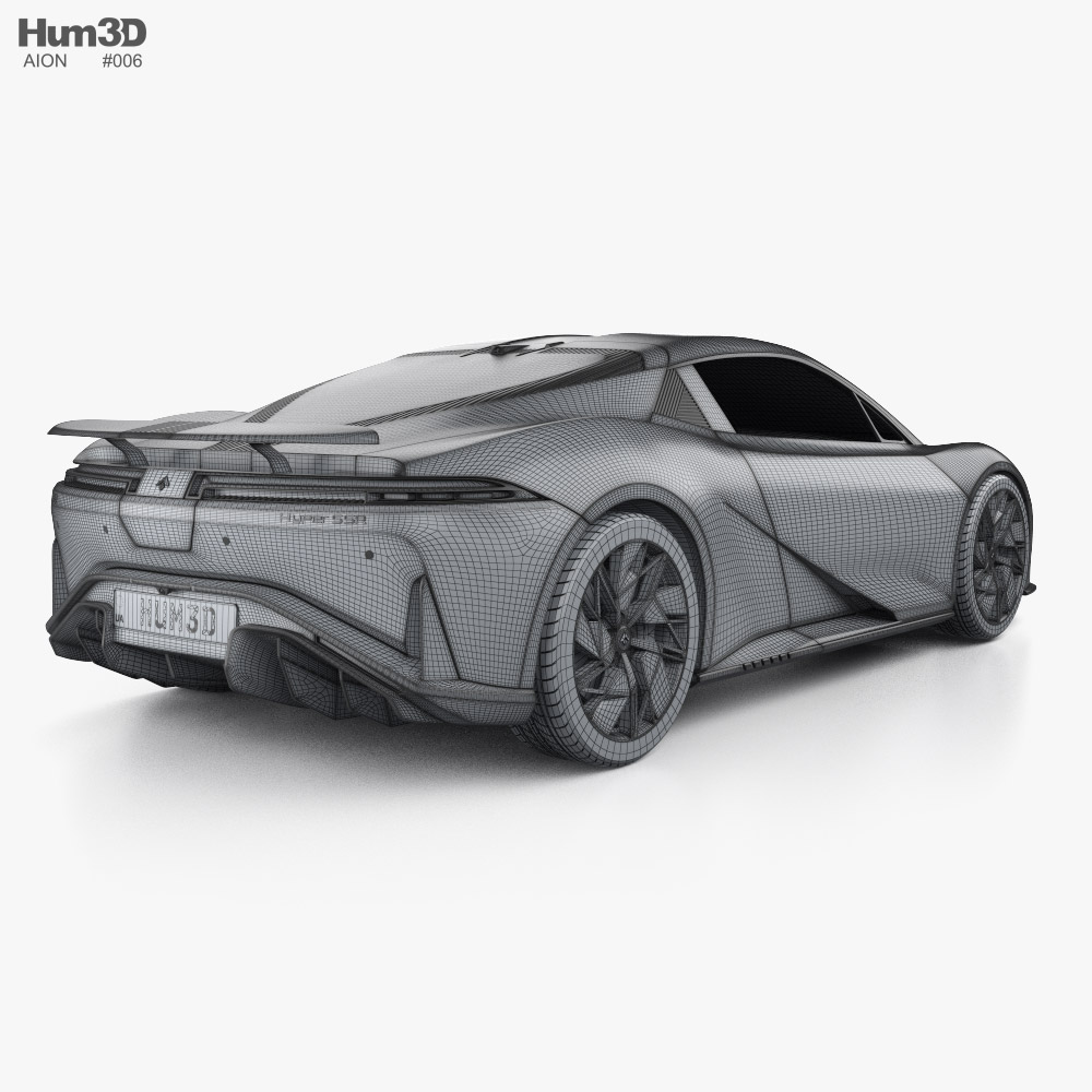 Aion Hyper SSR2 2025 3D model - Download Sports car on 3DModels.org