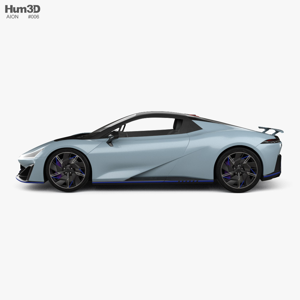 Aion Hyper SSR2 2025 3D model - Download Sports car on 3DModels.org