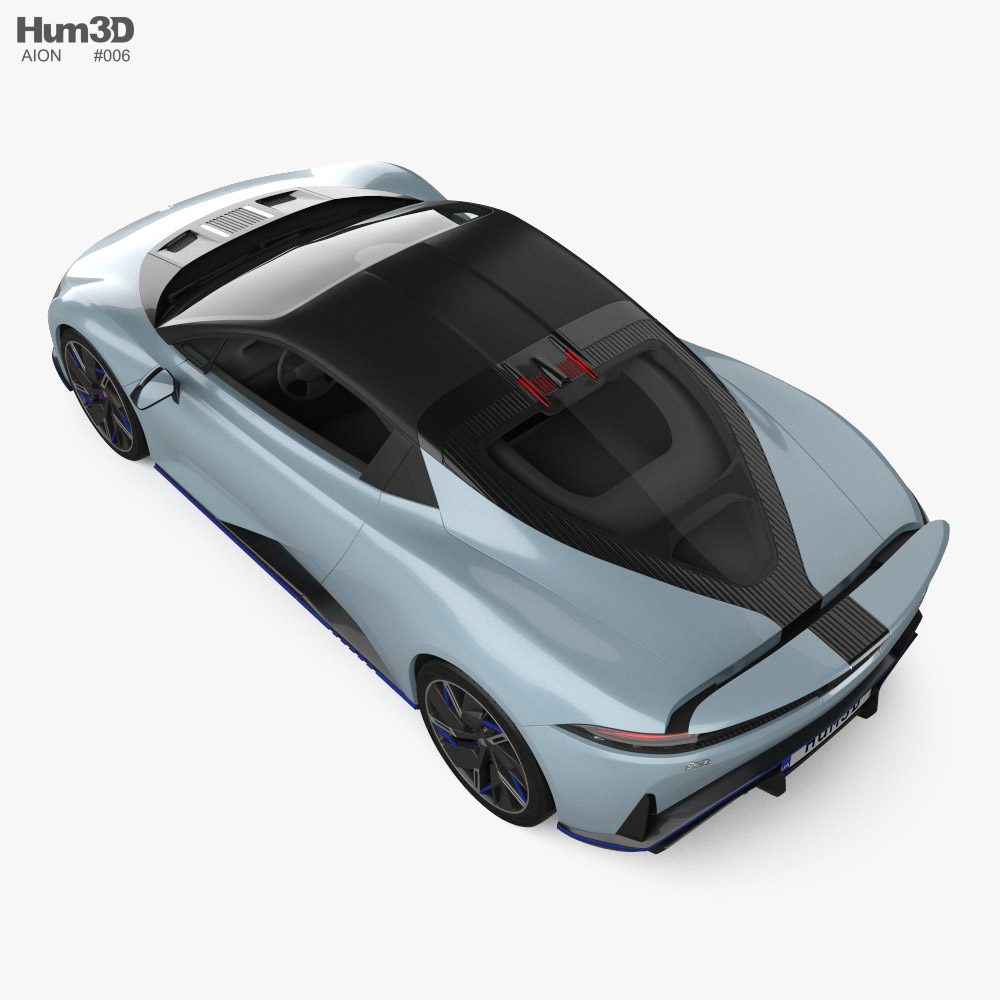 Aion Hyper SSR2 2025 3D model - Download Sports car on 3DModels.org