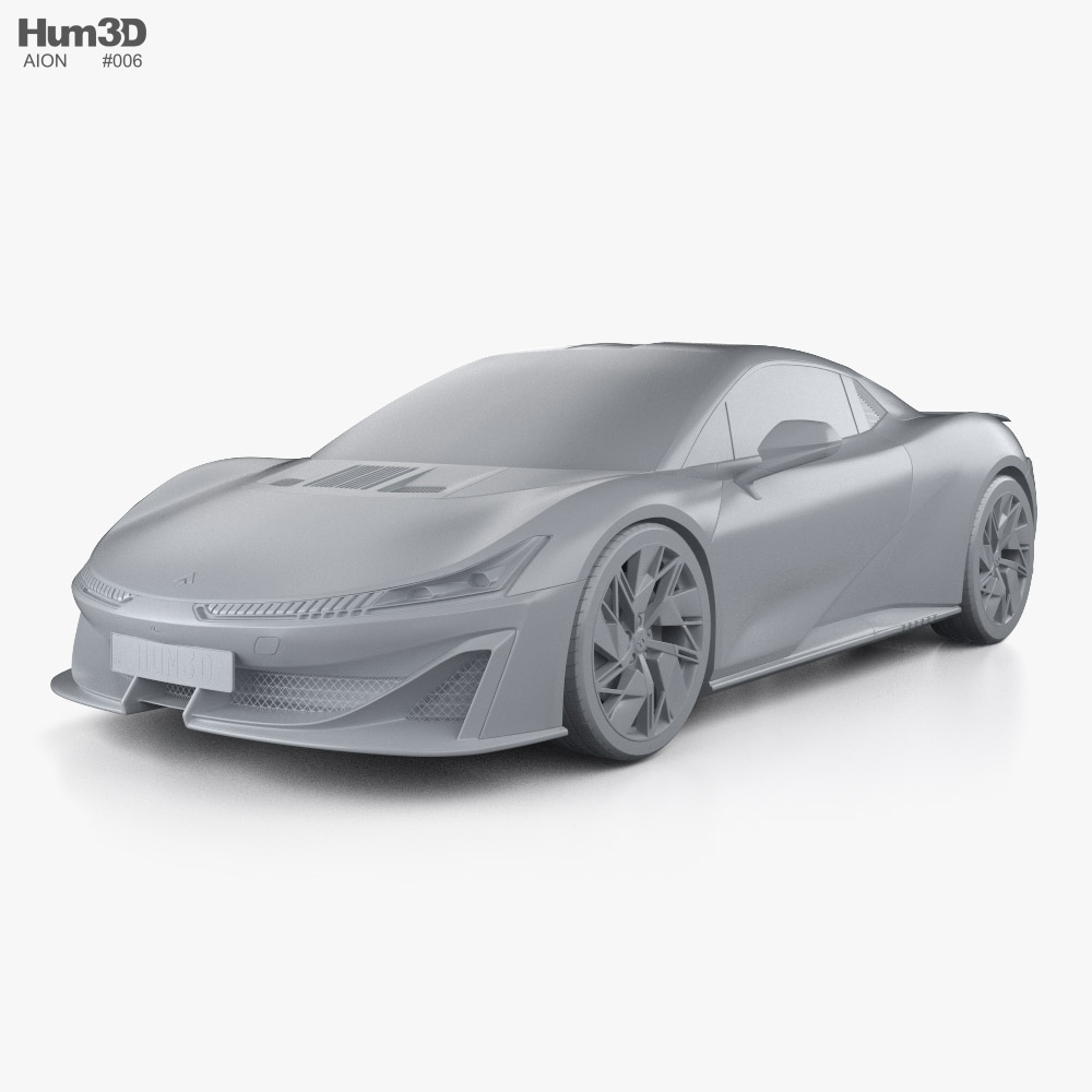 Aion Hyper SSR2 2025 3D model - Download Sports car on 3DModels.org