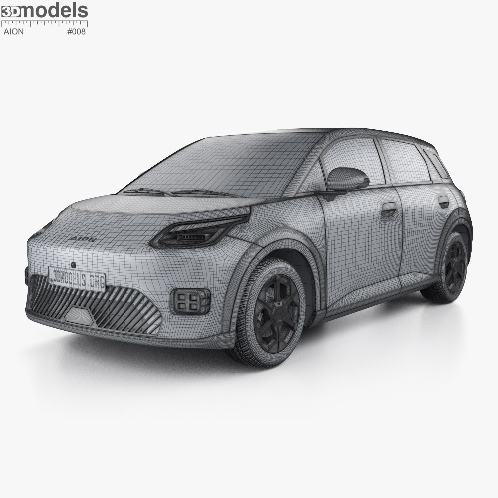Aion UT 2025 3D model - Download Hatchback on 3DModels.org