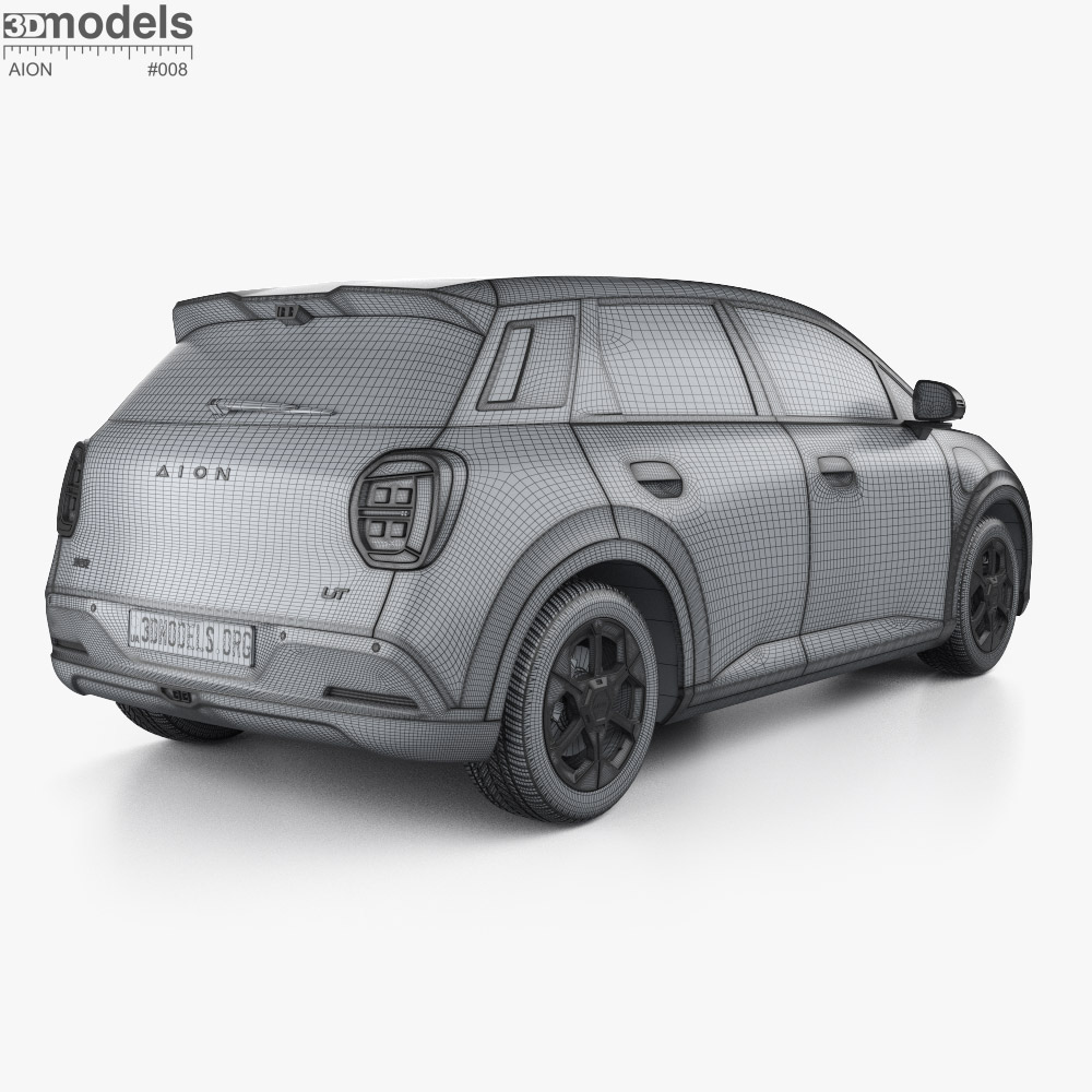 Aion UT 2025 3D model - Download Hatchback on 3DModels.org