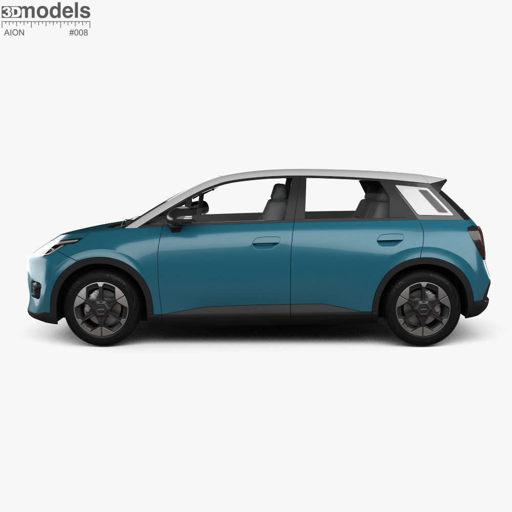 Aion UT 2025 3D model - Download Hatchback on 3DModels.org