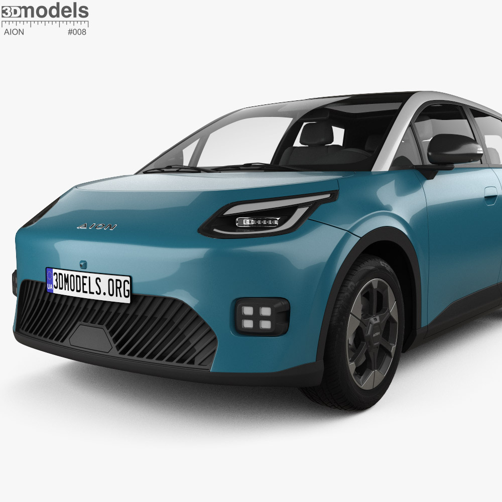 Aion UT 2025 3D model - Download Hatchback on 3DModels.org