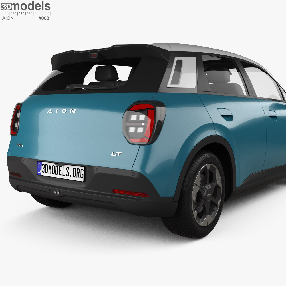 Aion UT 2025 3D model - Download Hatchback on 3DModels.org