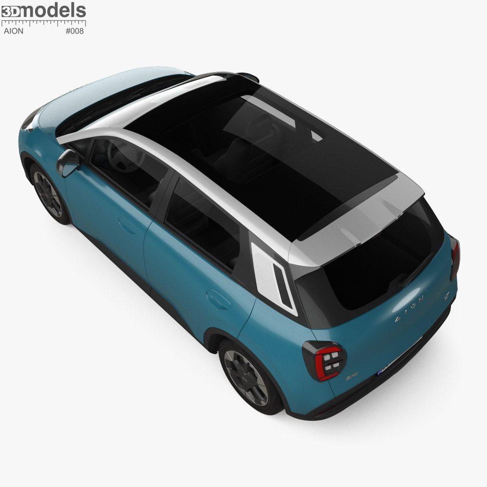 Aion UT 2025 3D model - Download Hatchback on 3DModels.org