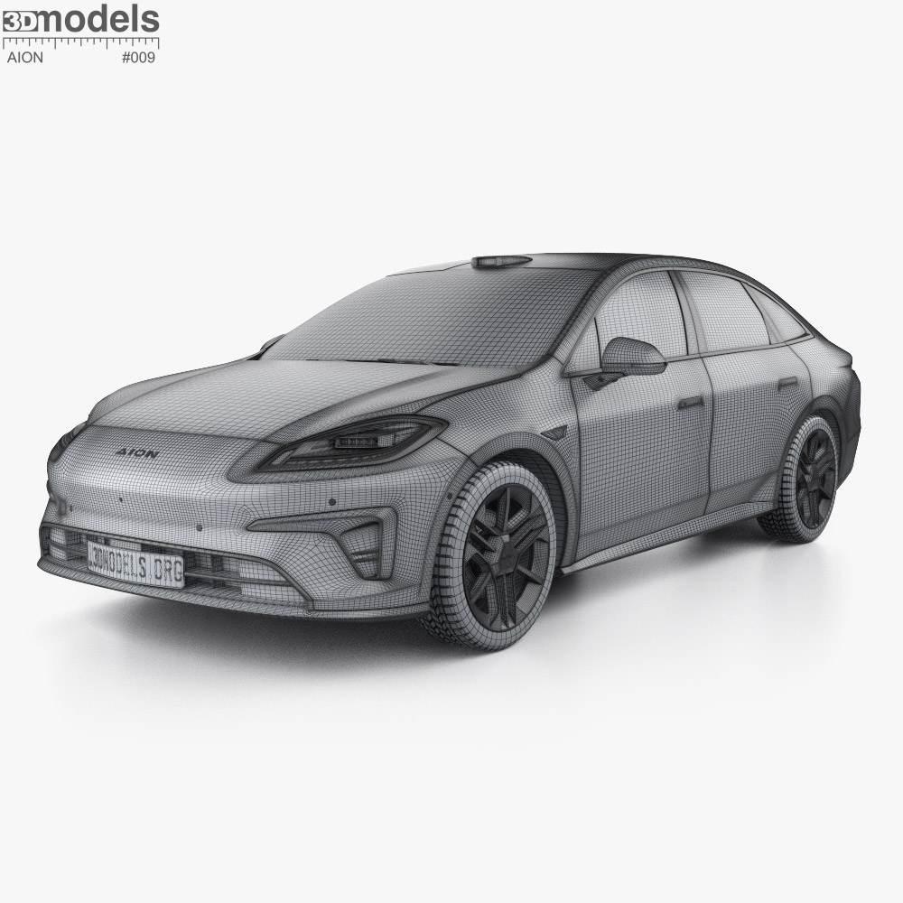 Aion RT 2025 3D model - Download Sedan on 3DModels.org