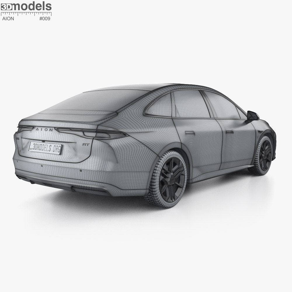 Aion RT 2025 3D model - Download Sedan on 3DModels.org
