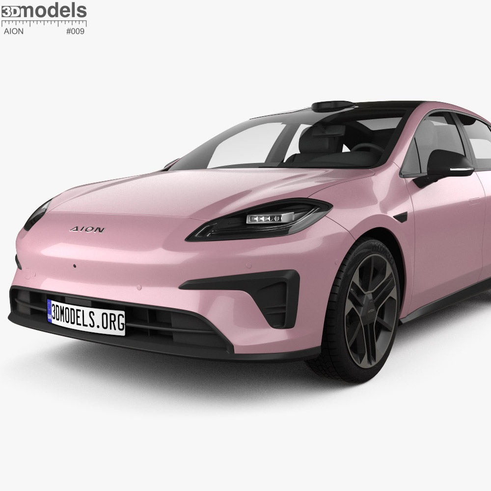 Aion RT 2025 3D model - Download Sedan on 3DModels.org
