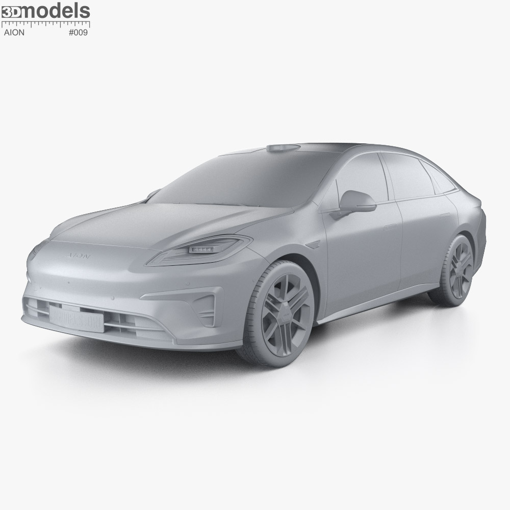 Aion RT 2025 3D model - Download Sedan on 3DModels.org