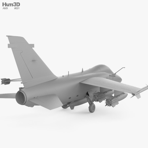AMX international AMX 3D model - Download Fighter on 3DModels.org