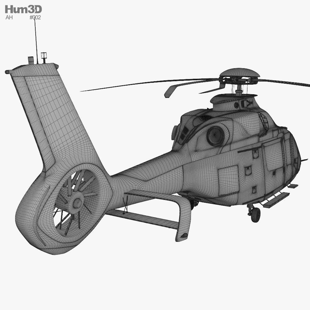 에어버스 헬리콥터 H160 3D 모델 - 다운로드 헬리콥터 on 3DModels.org