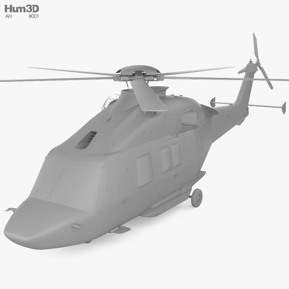 Airbus Helicopters H175 with HQ interior 3D model - Download Helicopter ...