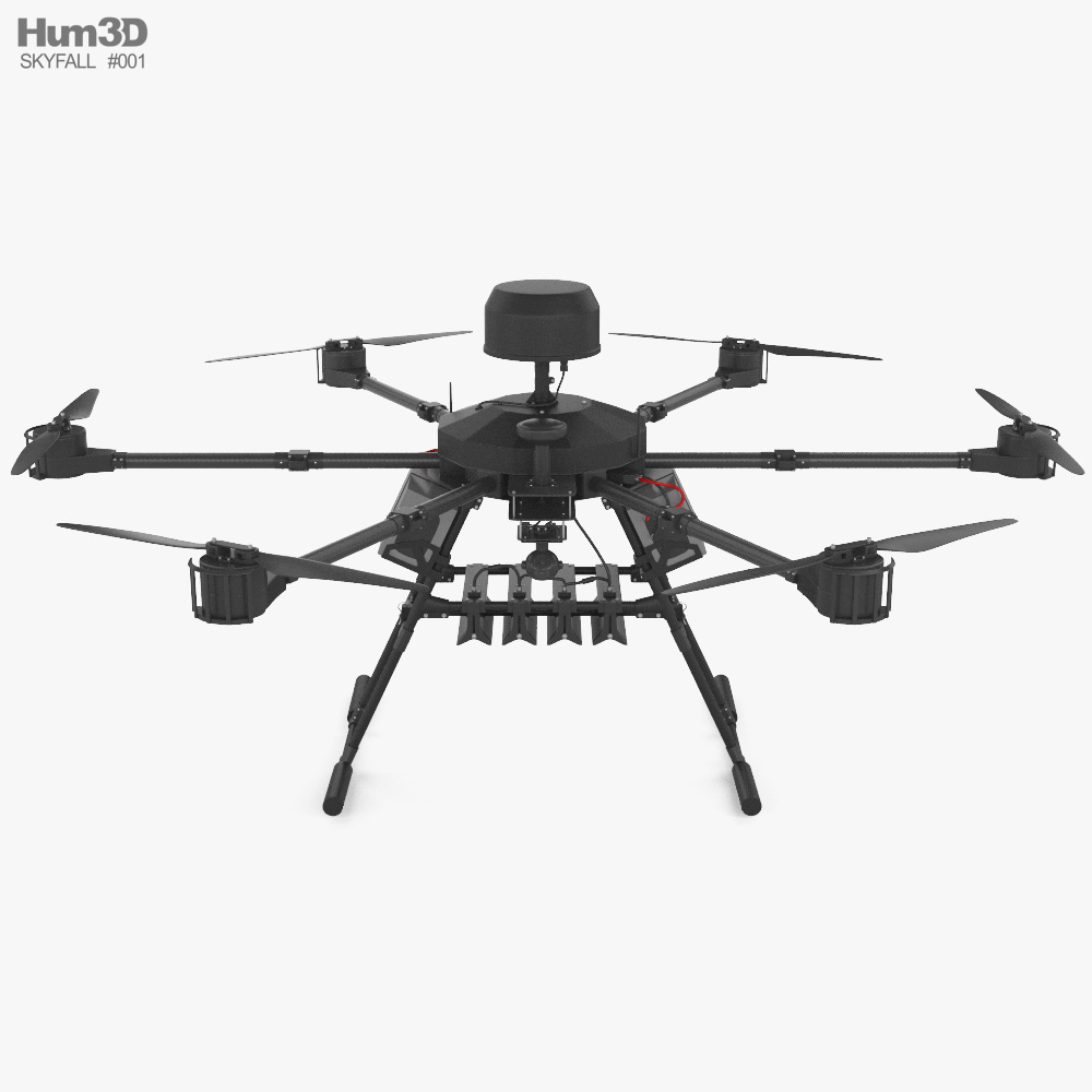 Baba Yaga Vampire drone 3D model - Download UAV on 3DModels.org