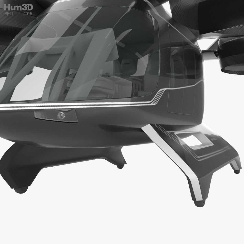 Bell Nexus Air Taxi 3D model - Download Helicopter on 3DModels.org