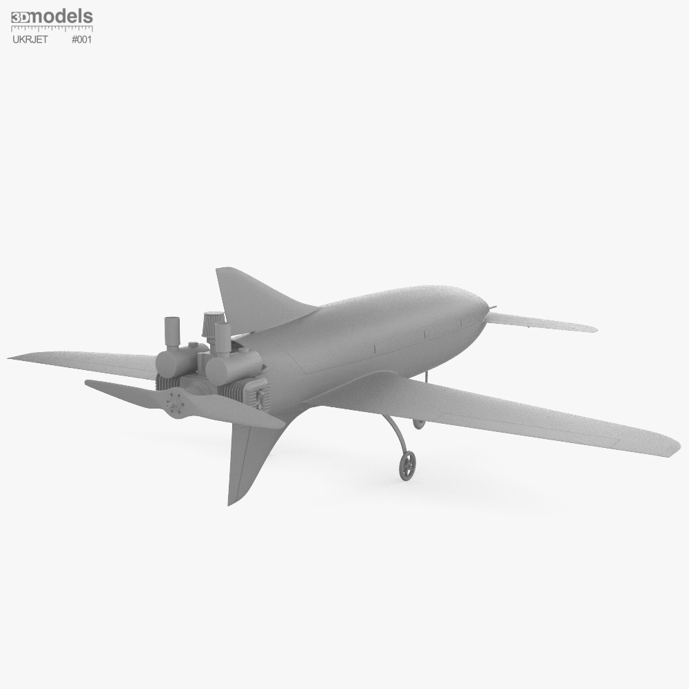 Bober Drone UAV 3D model - Download UAV on 3DModels.org